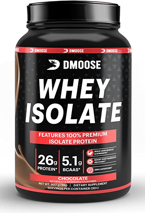 DMoose | Whey Protein Isolate | Chocolate - 30 Scoops – WellRabbit