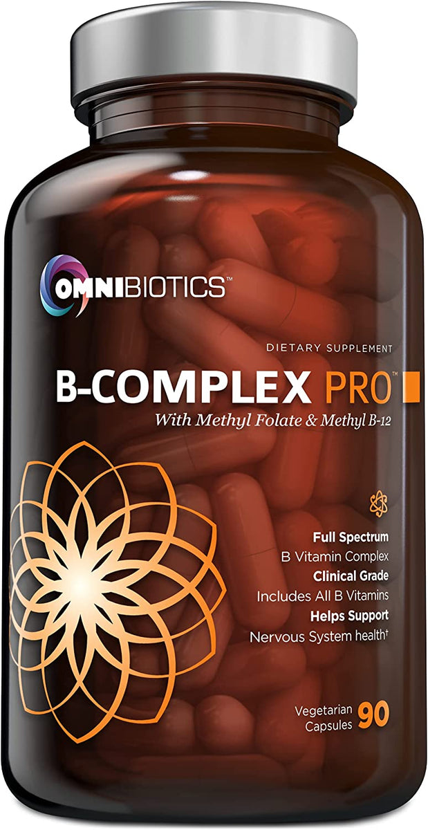 Omnibiotics | B-Complex Pro 90 Count - Vitamins and Supplements ...